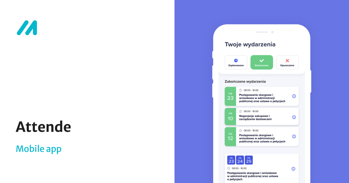 Attende Mobile App Case Study - mobitouch