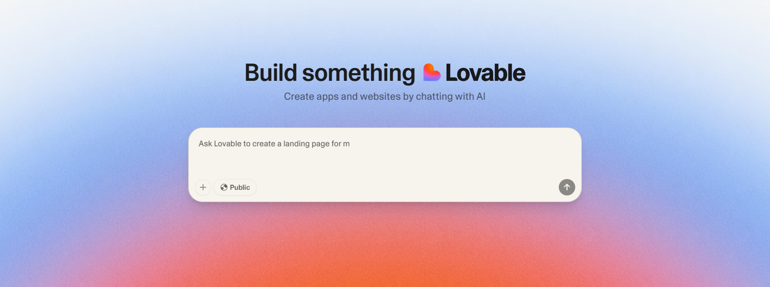 Jak zbudować MVP z AI na platformie Lovable - instrukcja